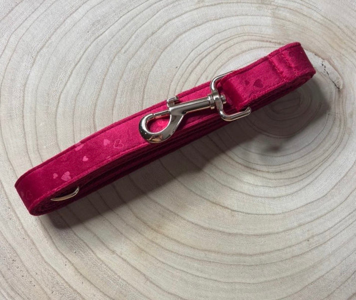 Red Velvet Hearts Lead – The Doggy Diaries